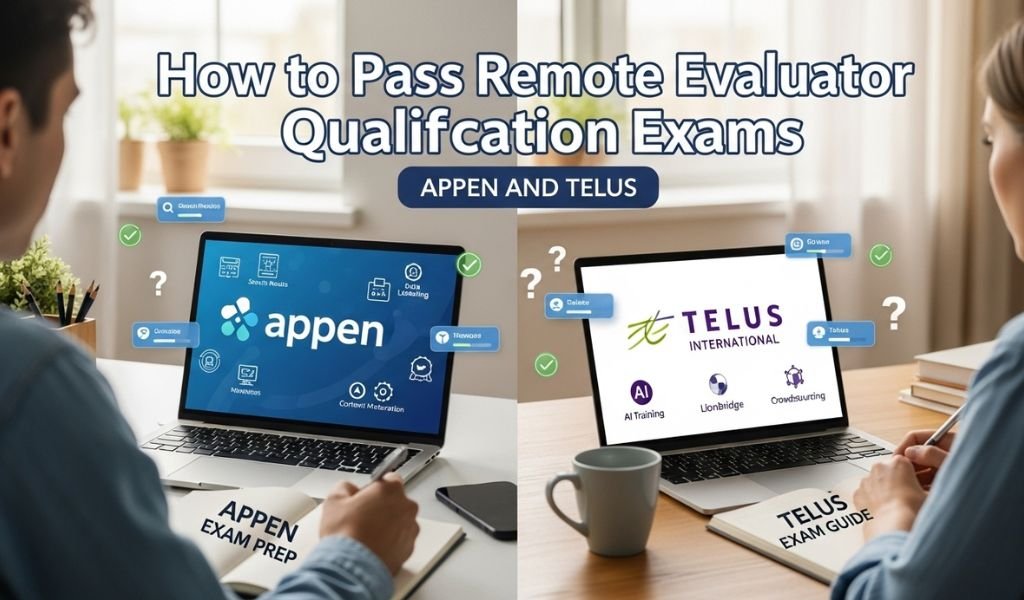 How to Pass Remote Evaluator Tests for Appen & Telus (2025-2026 Guide)