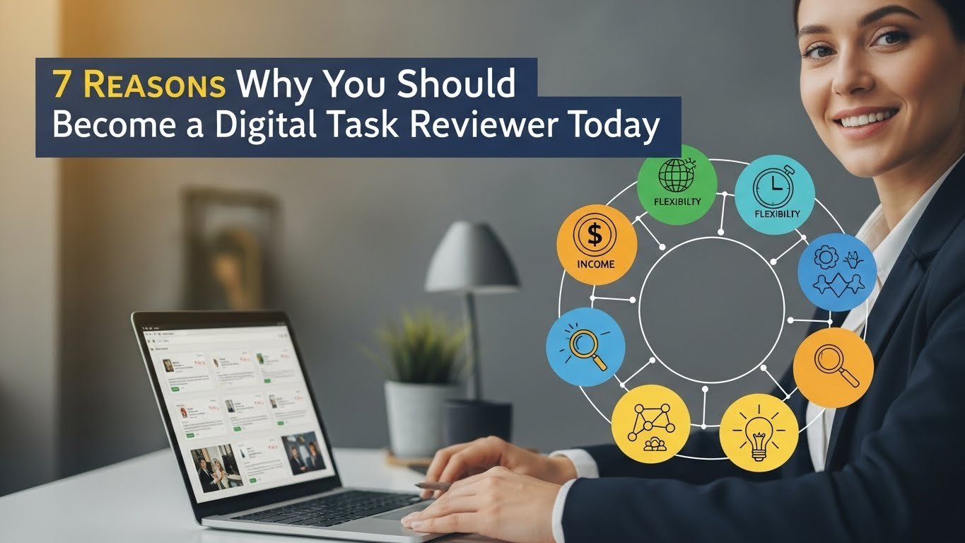 7 Reasons Why You Should Become a Digital Task Reviewer Today