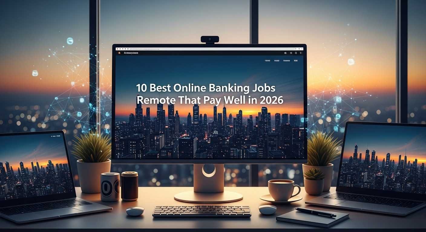 10 Best Online Banking Jobs Remote That Pay Well in 2026